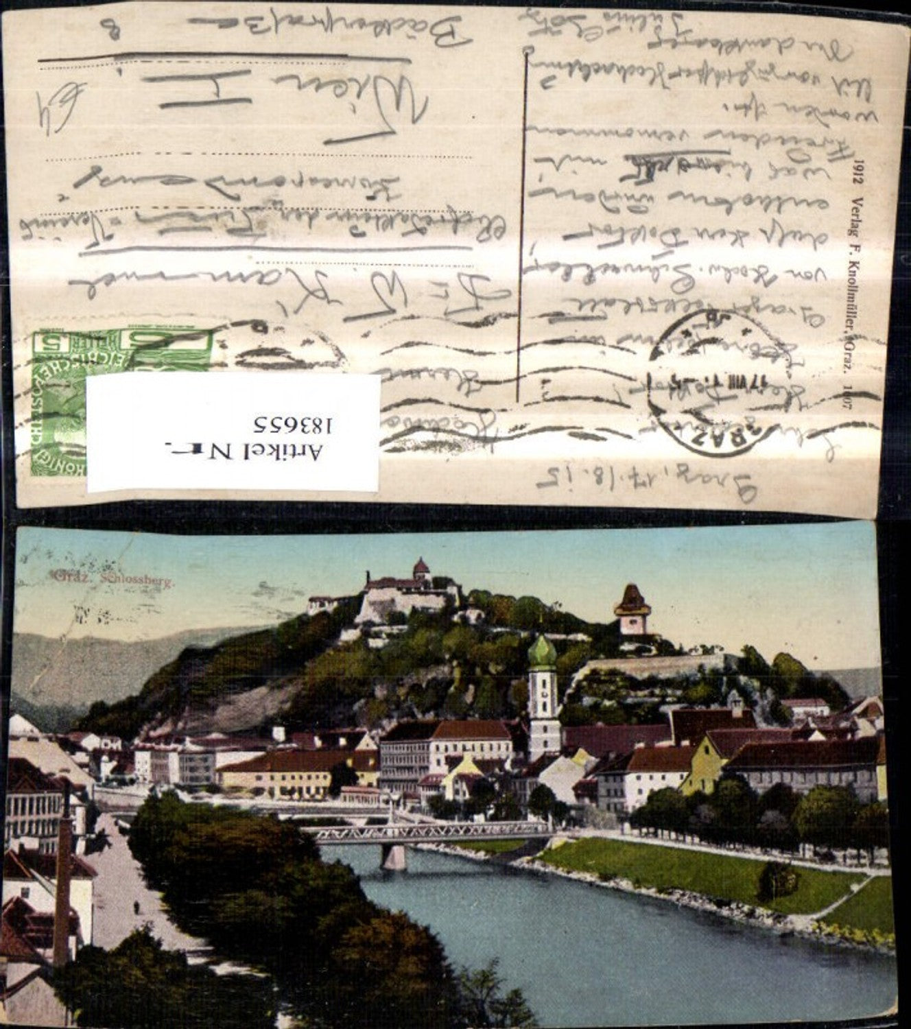 183655,Graz Schlossberg – Mostviertler Ansichtskartenversand
