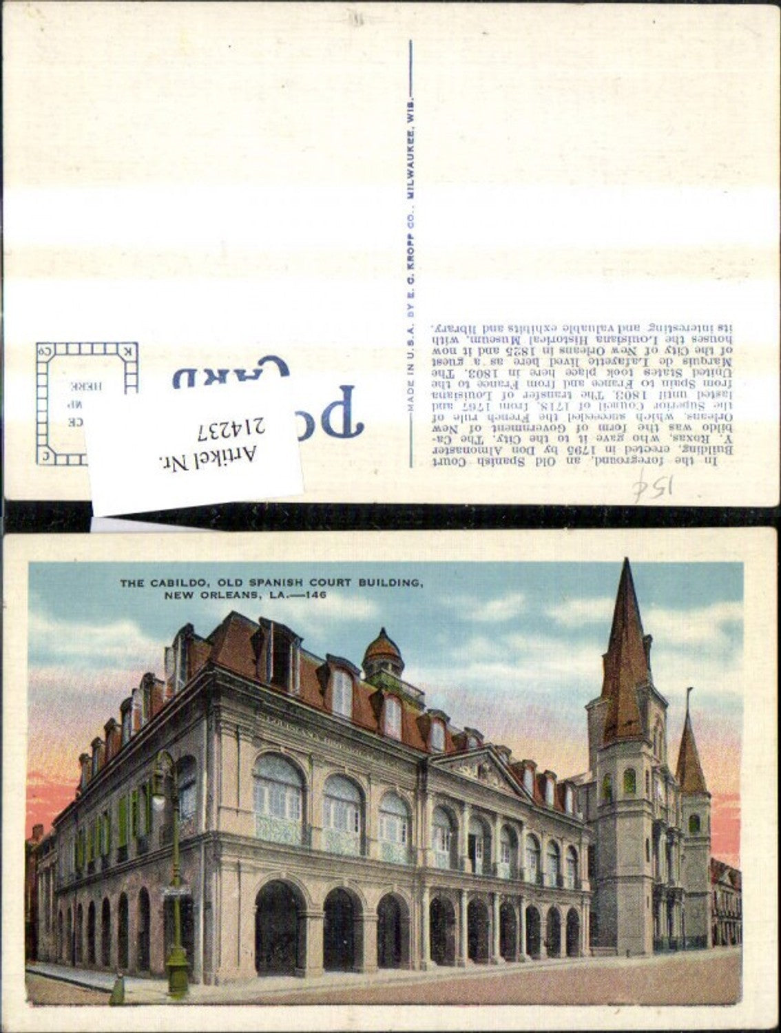 214237,New Orleans The Cabildo Old Spanish Court Building ...
