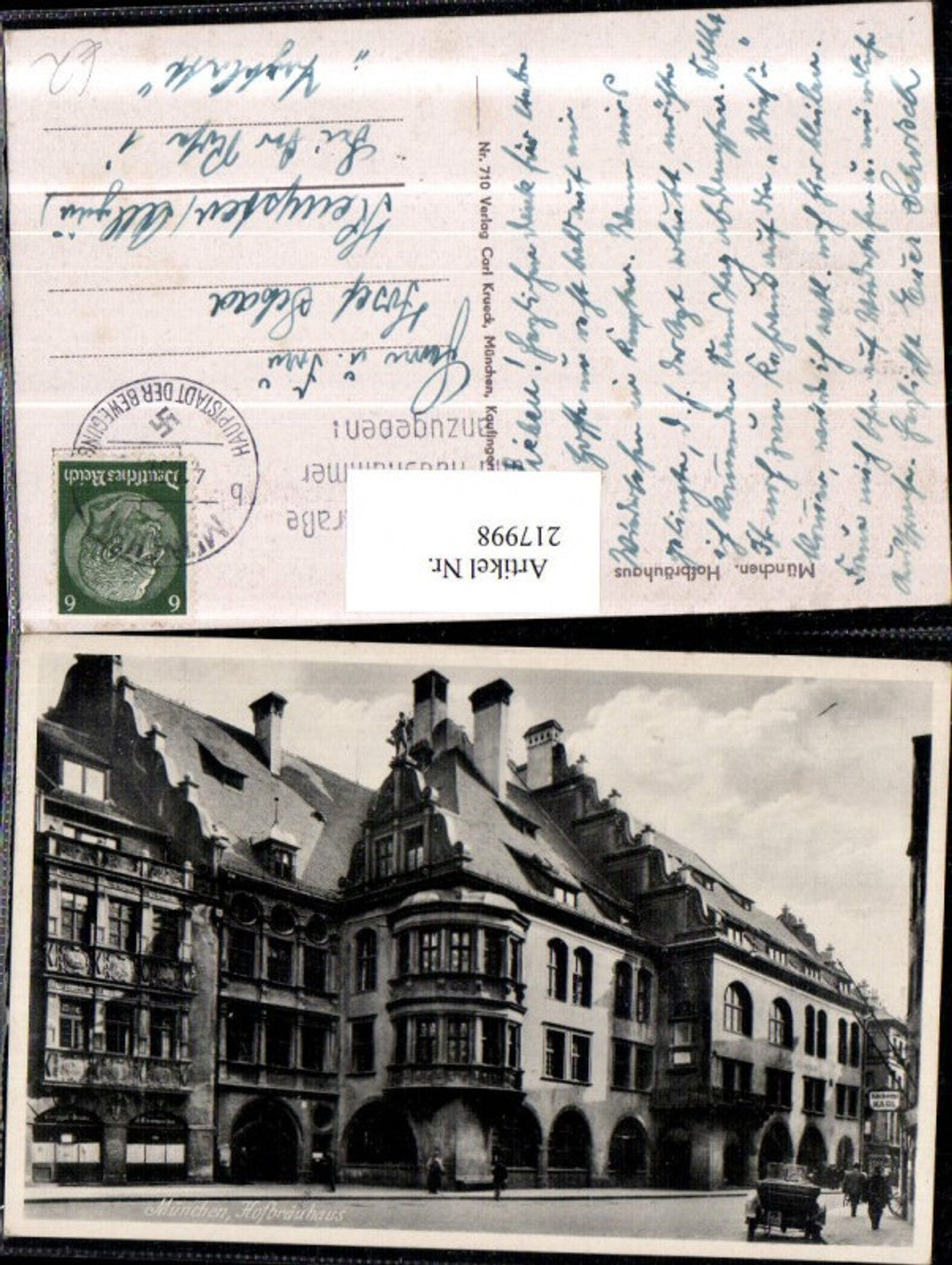 217998,München Hofbräuhaus Brauhaus – Mostviertler Ansichtskartenversand