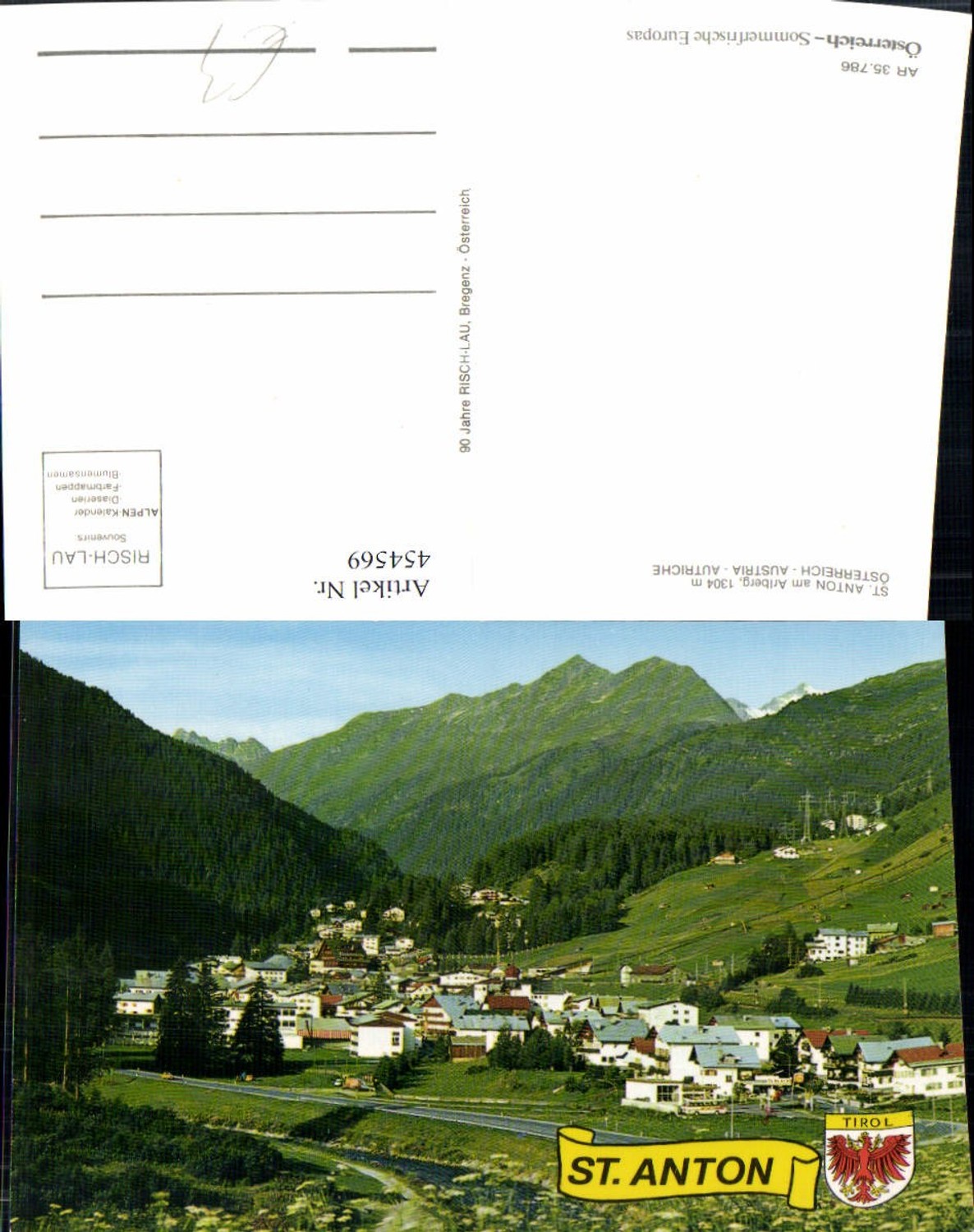 454569,St. Anton am Arlberg Totale Bergkulisse – Mostviertler ...